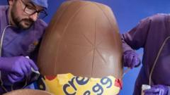 Cadbury's Creme Egg in giant form, and 5 other massive meals - BBC ...