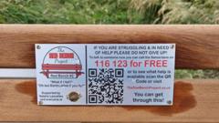 South Tyneside mental heath talking benches installed - BBC News