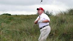 Losses at Donald Trump's Aberdeenshire golf course almost double - BBC News