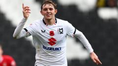 Max Dean: MK Dons striker joins Belgian Pro League club KAA Gent - BBC ...
