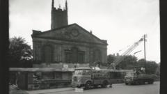 Photographs of Derby Cathedral from 1880s found - BBC News