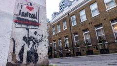 Banksy in London: Nine days of works but what do they mean? - BBC News
