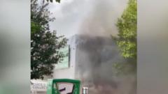 Dunelm fire: Plans to demolish Nene Valley retail park units - BBC News