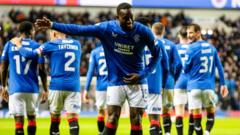 Abdallah Sima: Rangers & Senegal striker out for 'two or three months ...