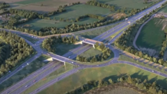 M5 Junction 10: A38 improvement works 'essential' - BBC News