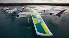 Government wants flying taxis to take off in 2 years - BBC News