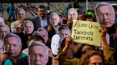 Colombia's ex-president, Álvaro Uribe, sentenced to 12 years of house arrest - BBC News