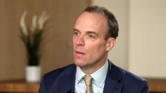 Dominic Raab: Anger from civil servants at resignation letter - BBC News