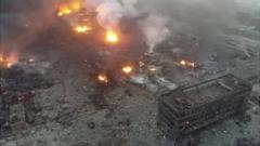 Tianjin chemical blast: China jails 49 for disaster - BBC News