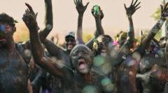 People in Brazil celebrate Carnival with mud parties - BBC Newsround