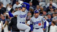 Dodgers beat Yankees to win World Series in game five in New York - BBC ...