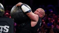 England's Strongest Man 'humbled' by fans' support after injury - BBC News