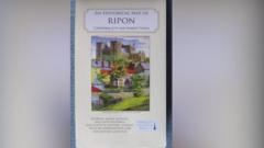 New map documents history of Ripon over the centuries - BBC News