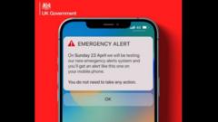 What is the Emergency Alert System and when will we get messages? - BBC ...