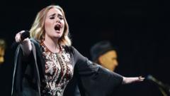 Adele on Emmy win: Trust me to officially have an EGO - BBC News