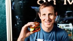 The dad who feeds his son burgers almost every day - BBC News