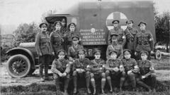 Bloody battle of Mametz Wood commemorated 100 years on - BBC News