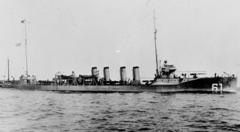 Bell salvaged from WW1 US Navy destroyer sunk off the Isles of Scilly ...