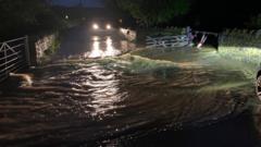 Somerset flash flooding: Investigation after heavy rain hits county ...