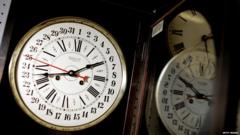 The time when the clocks changed by more than an hour - BBC News