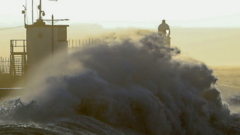 The destructive path of Storm Ciarán in Guernsey - BBC News