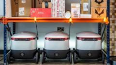Robot grocery delivery service launches in Leeds - BBC News