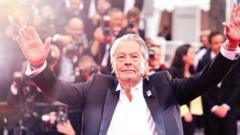 Alain Delon: Tragic finale as film great's family is torn apart - BBC News