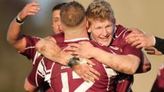 Oldest amateur Rugby League club Millom celebrates 150 years - BBC News