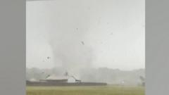 Dozens rescued as tornado collapses Michigan FedEx depot - BBC News