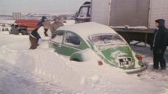 The 1982 blizzard when it snowed for 36 hours - BBC News