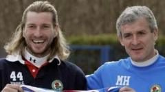 Carlisle United v Forest Green Rovers: Mark Hughes and Robbie Savage ...