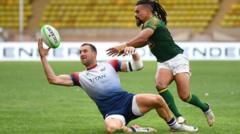 Great Britain men's sevens team aim high despite part-time status - BBC ...