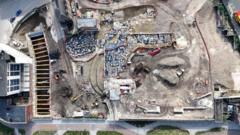 New design for Sheffield Castlegate park after 'remarkable' dig - BBC News