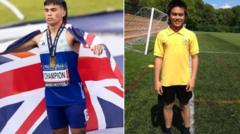Louie Hinchliffe: Proud parents on sprinter's 'unbelievable' rise - BBC ...