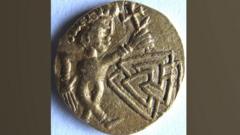 One of a kind 7th Century Anglo-Saxon coin found in Norfolk field - BBC ...