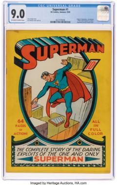Superman edition found in mum's attic is most valuable comic ever at $9 ...
