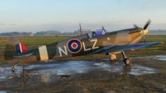 Enstone fatal Spitfire crash 'likely' due to medical episode - BBC News