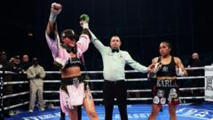 Boxing: Sandy Ryan becomes two-weight champion with tough points win in ...