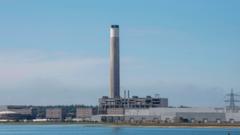 Old Fawley power site vision moves from housing to business - BBC News