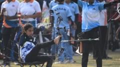 Sheetal Devi: The Indian archer without arms shooting for Paralympics ...