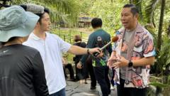 Moo Deng: Thailand zoo's celebrity baby pygmy hippo - BBC News