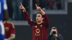 Roma 3-2 Porto: Italians go through to last 16 with second-leg success ...
