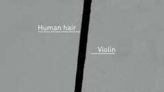 Scientists create the 'world's smallest violin' - BBC Newsround