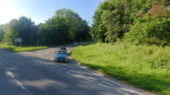 New speed limits for Washington roundabout in Storrington - BBC News