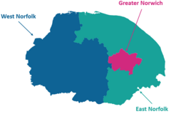 Maps show how Norfolk may look in council shake-up - BBC News