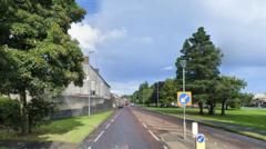 Coleraine: Historic mortar bomb made safe at Strand Road site - BBC News