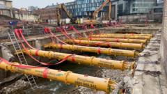 New design for Sheffield Castlegate park after 'remarkable' dig - BBC News