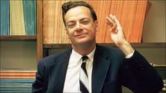 How Richard Feynman went from stirring jelly to a Nobel Prize - BBC News