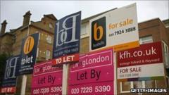 House prices and mortgage approvals fall - BBC News