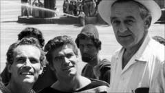 Stephen Boyd, the busker who became a big screen idol - BBC News